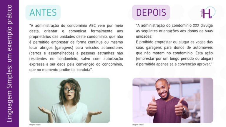Linguagem Simples: como aplicá-la em um exemplo prático – Mais H Consultoria Linguística
